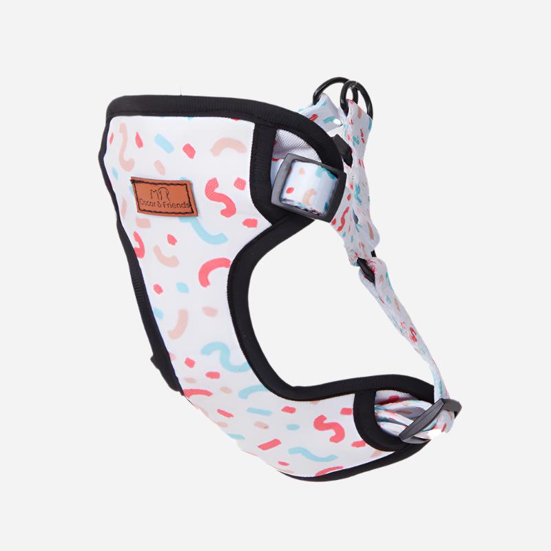 Padded Harness Confetti – Oscarandfriends